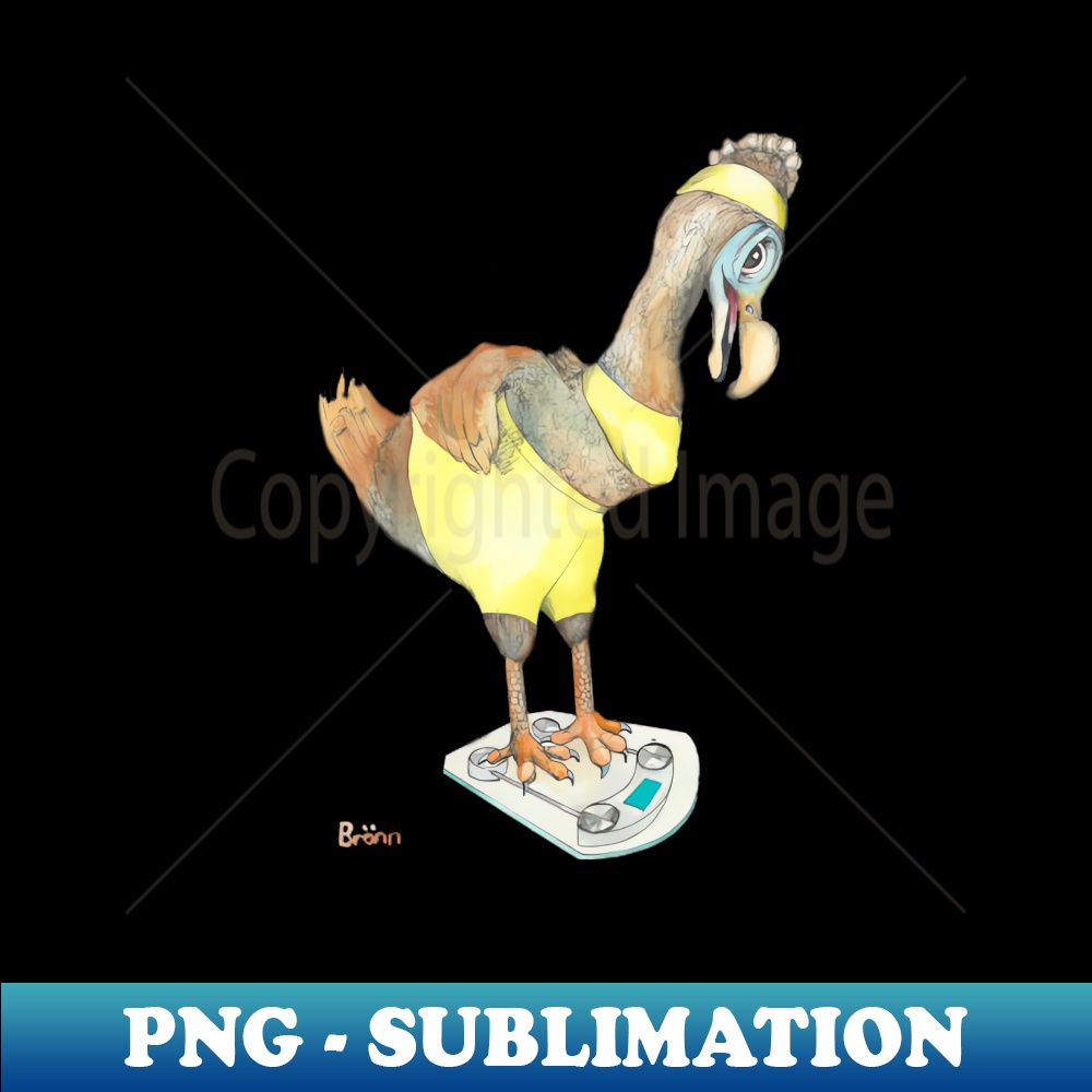 Dodo on the scale - PNG Transparent Sublimation Design - Unl | Inspire ...