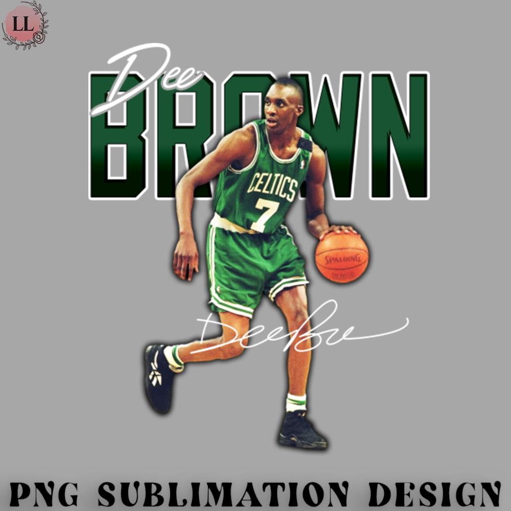 Basketball PNG Dee Brown Basketball Legend Signature Vintage | Inspire ...