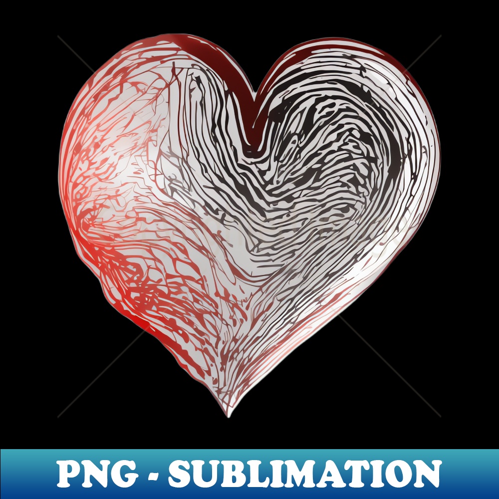 Heart Red Shadow Silhouette Anime Style Collection No 249 - | Inspire ...