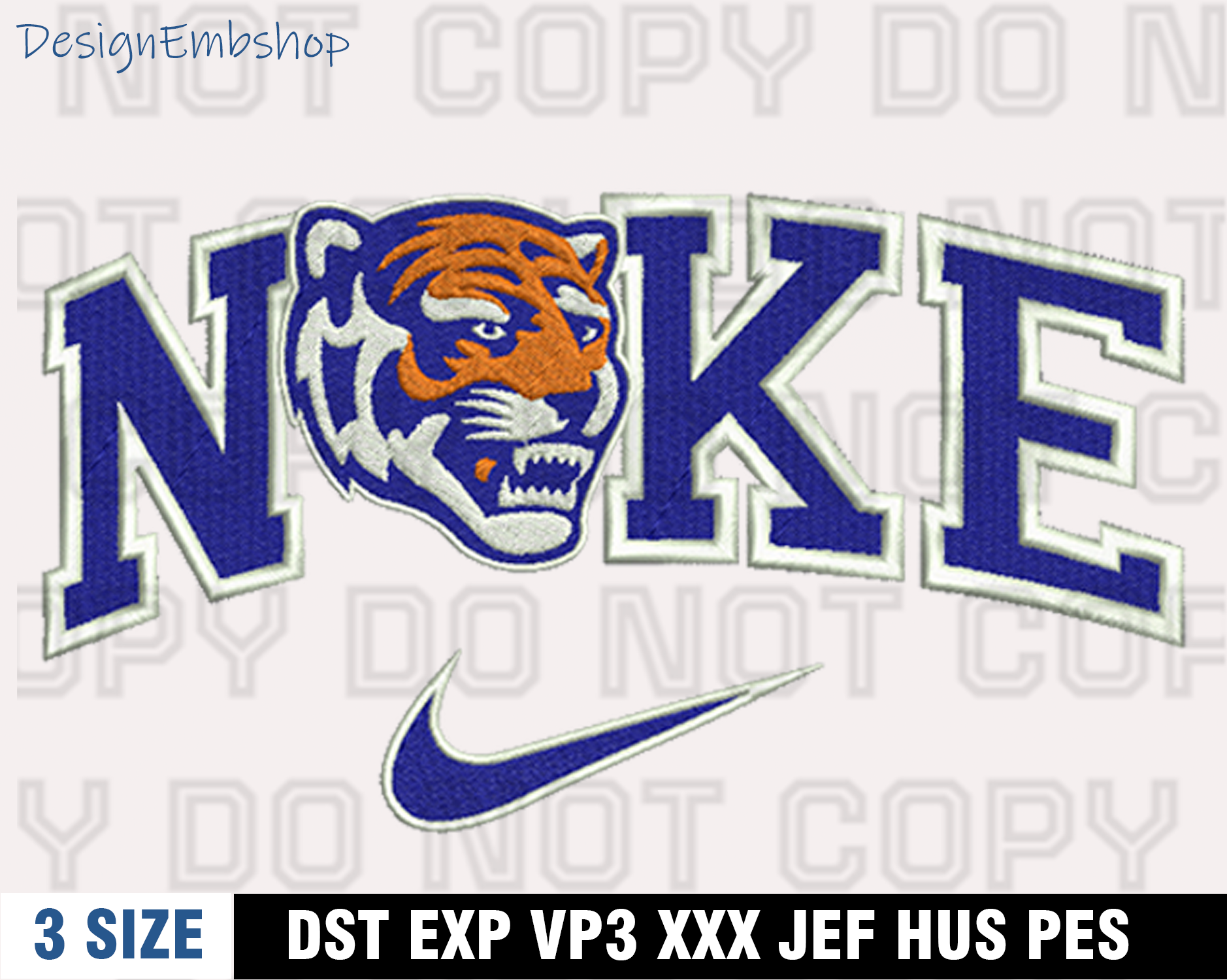 Nike Memphis Tigers Embroidery Designs, Nike Logo Embroidery - Inspire ...