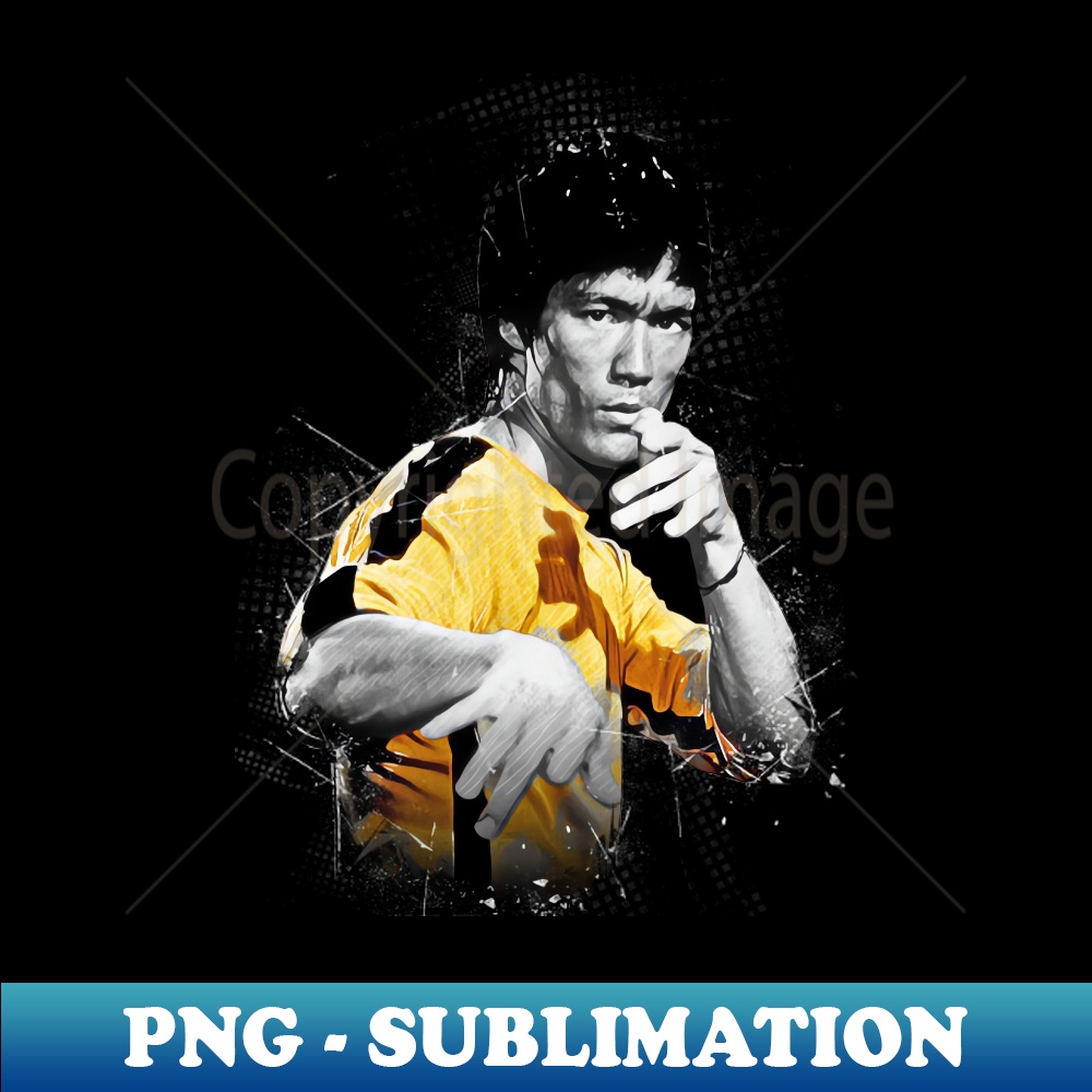 Bruce Lee - Artistic Sublimation Digital File - Bold & Eye-c | Inspire ...