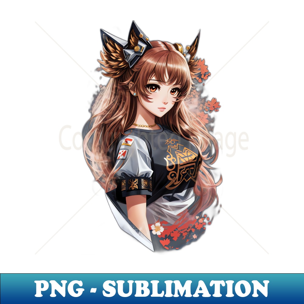 Celestial Journey Ethereal AI Anime Girl Character Art in Ca | Inspire ...