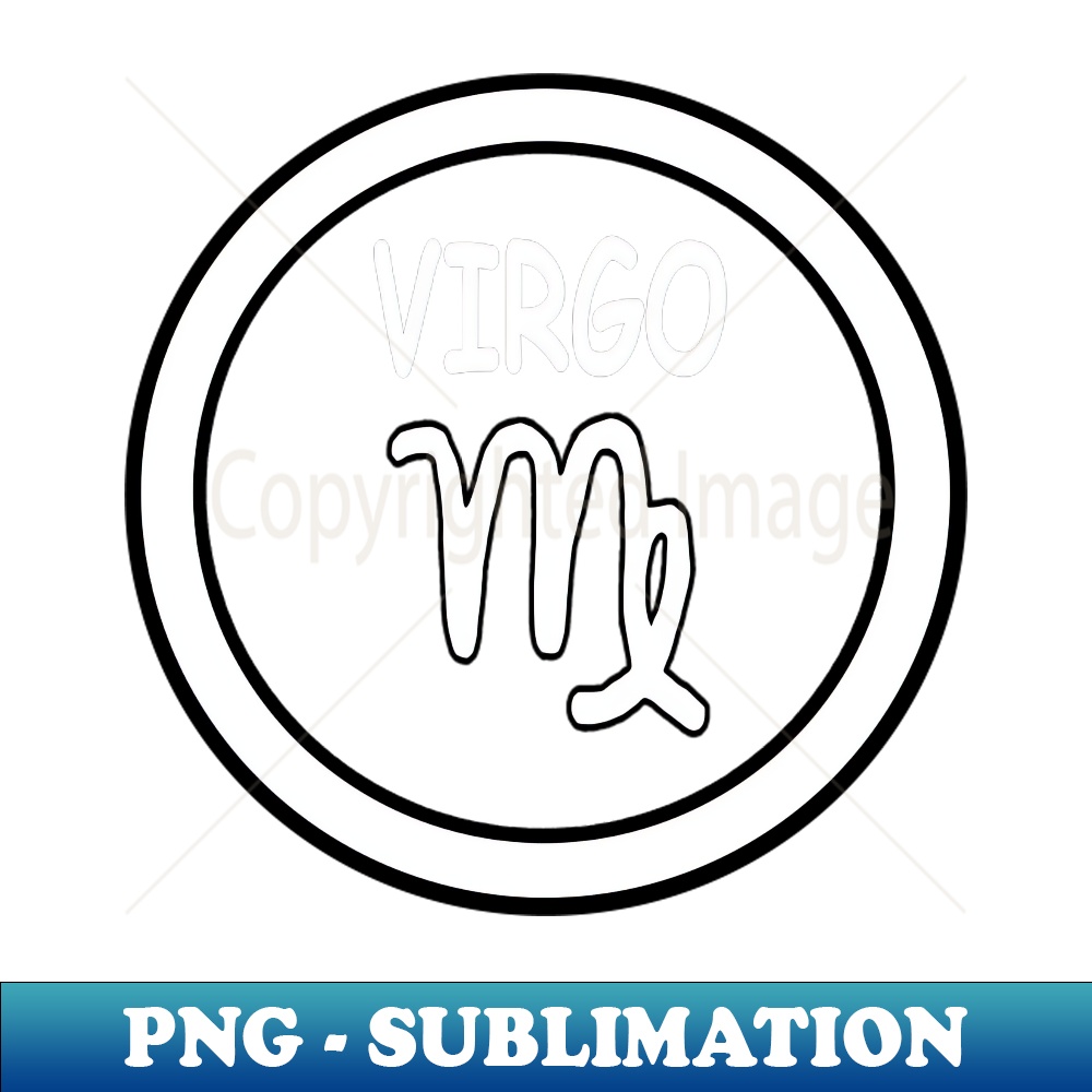 Virgo white circle transparent background - Modern Sublimati | Inspire ...