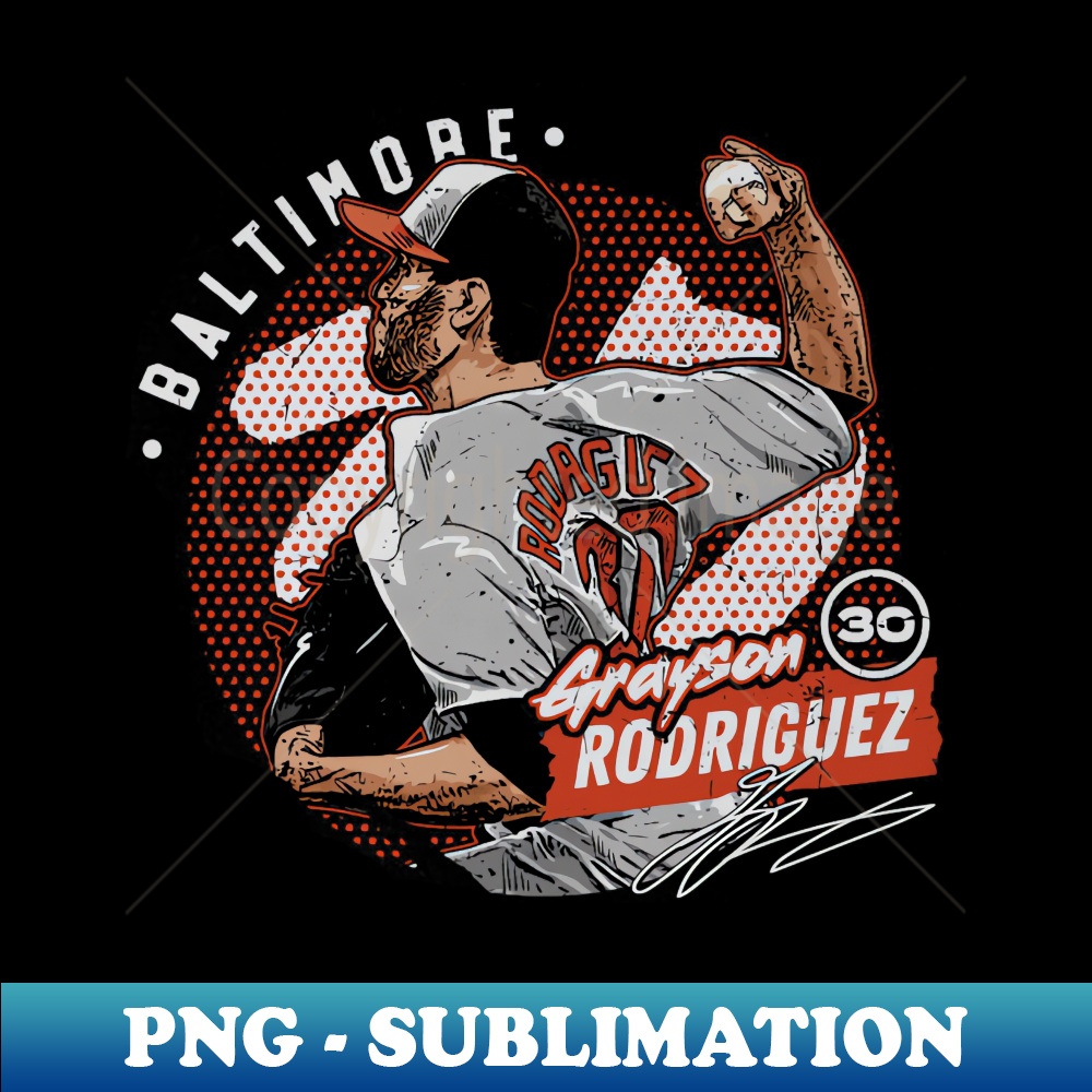 Grayson Rodriguez Baltimore Dots - PNG Transparent Sublimati | Inspire ...