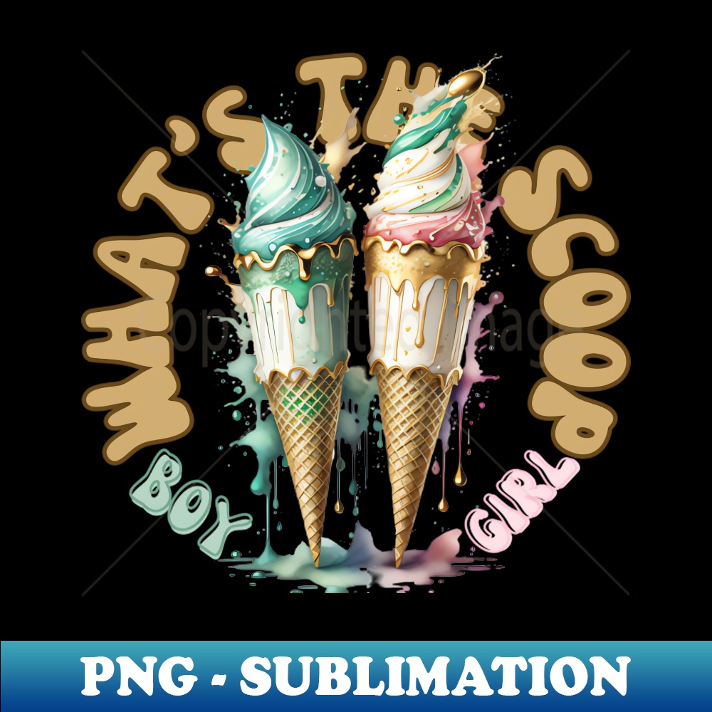 Whats the scoop- Ice cream gender reveal party - Special Edi | Inspire ...