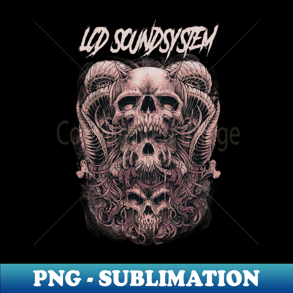 SOUNDSYSTEM LCD BAND - Special Edition Sublimation PNG File | Inspire ...