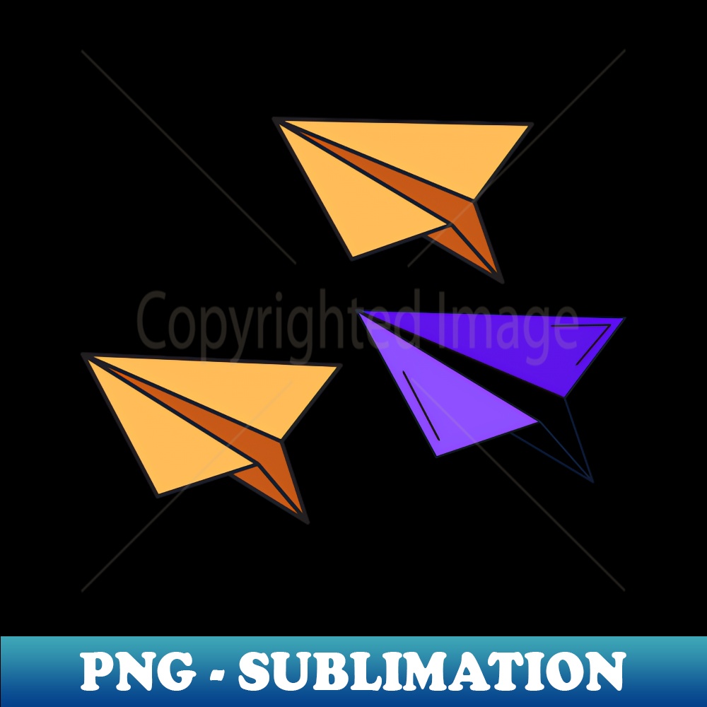Paper airplane - Artistic Sublimation Digital File - Stunnin | Inspire ...