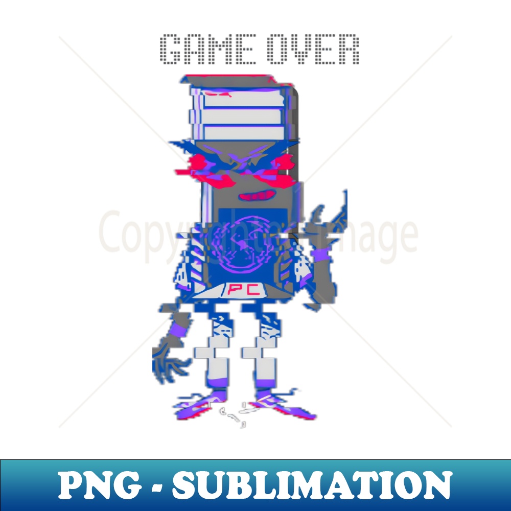 Pc Game Over - Digital Sublimation Download File - Boost You | Inspire ...