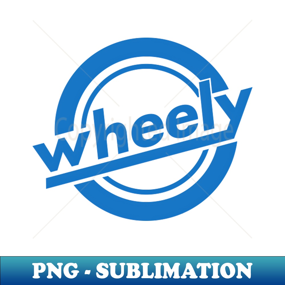Wheely Logo Blue Front - PNG Transparent Sublimation File - | Inspire ...
