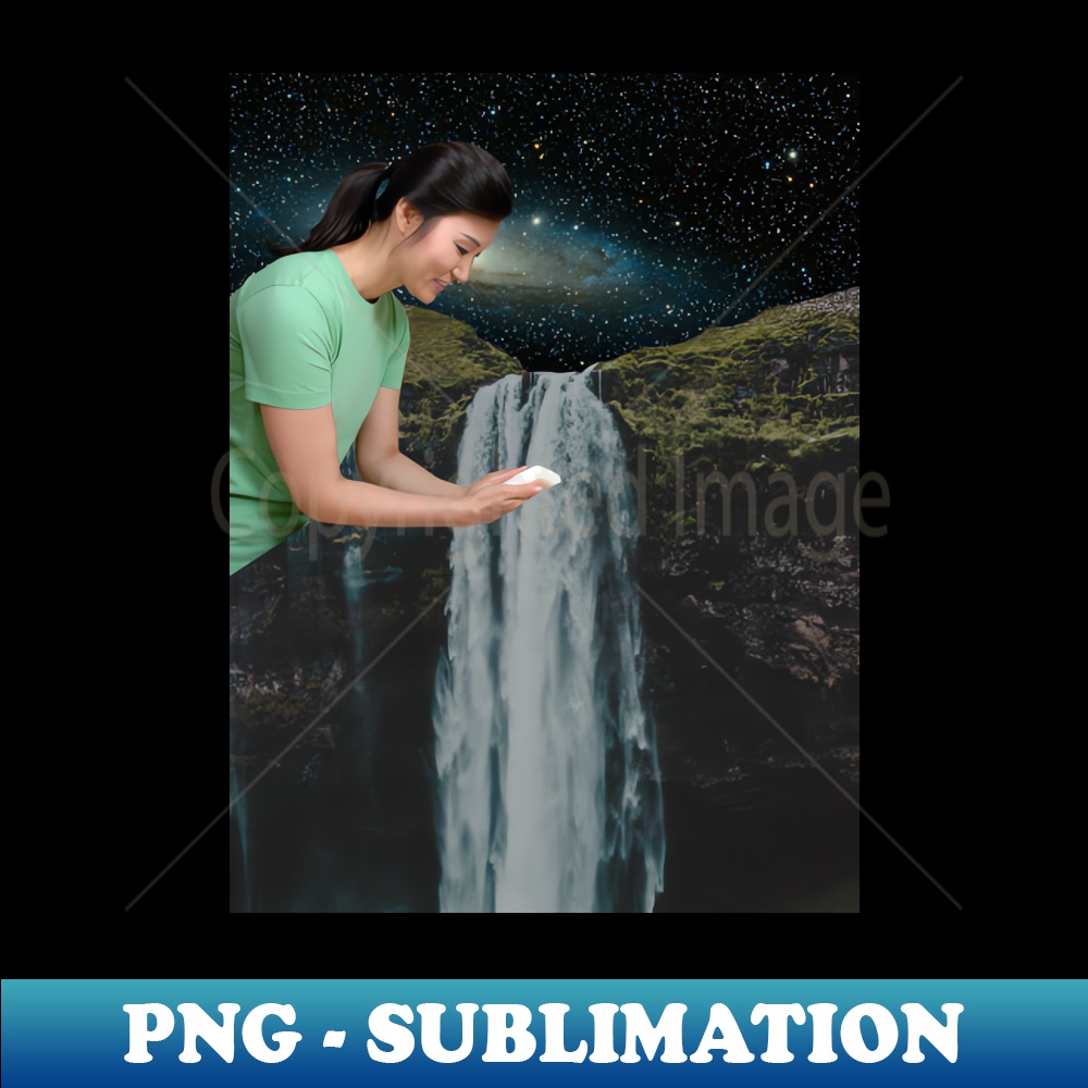 Wash your hands lady - Modern Sublimation PNG File - Perfect | Inspire ...