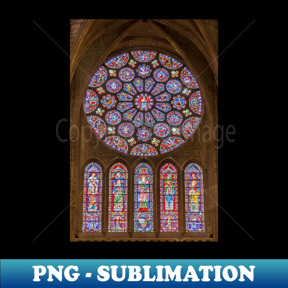 Rose Window of the Southern Transept of Chartres Cathedral F | Inspire ...