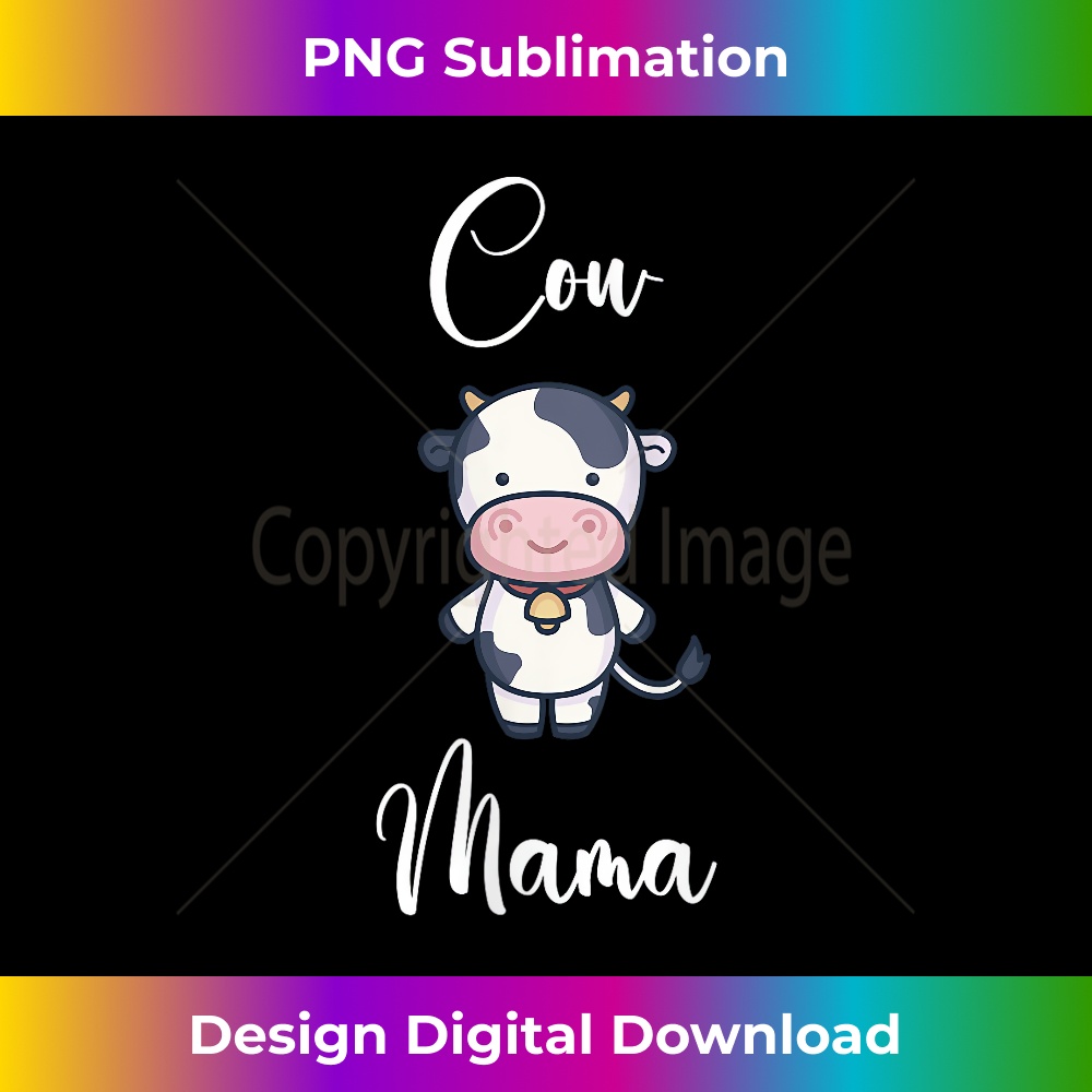 Funny Cow Mom Cow Mama Cow Mother Farming Cow Lover Tank Top Inspire Uplift