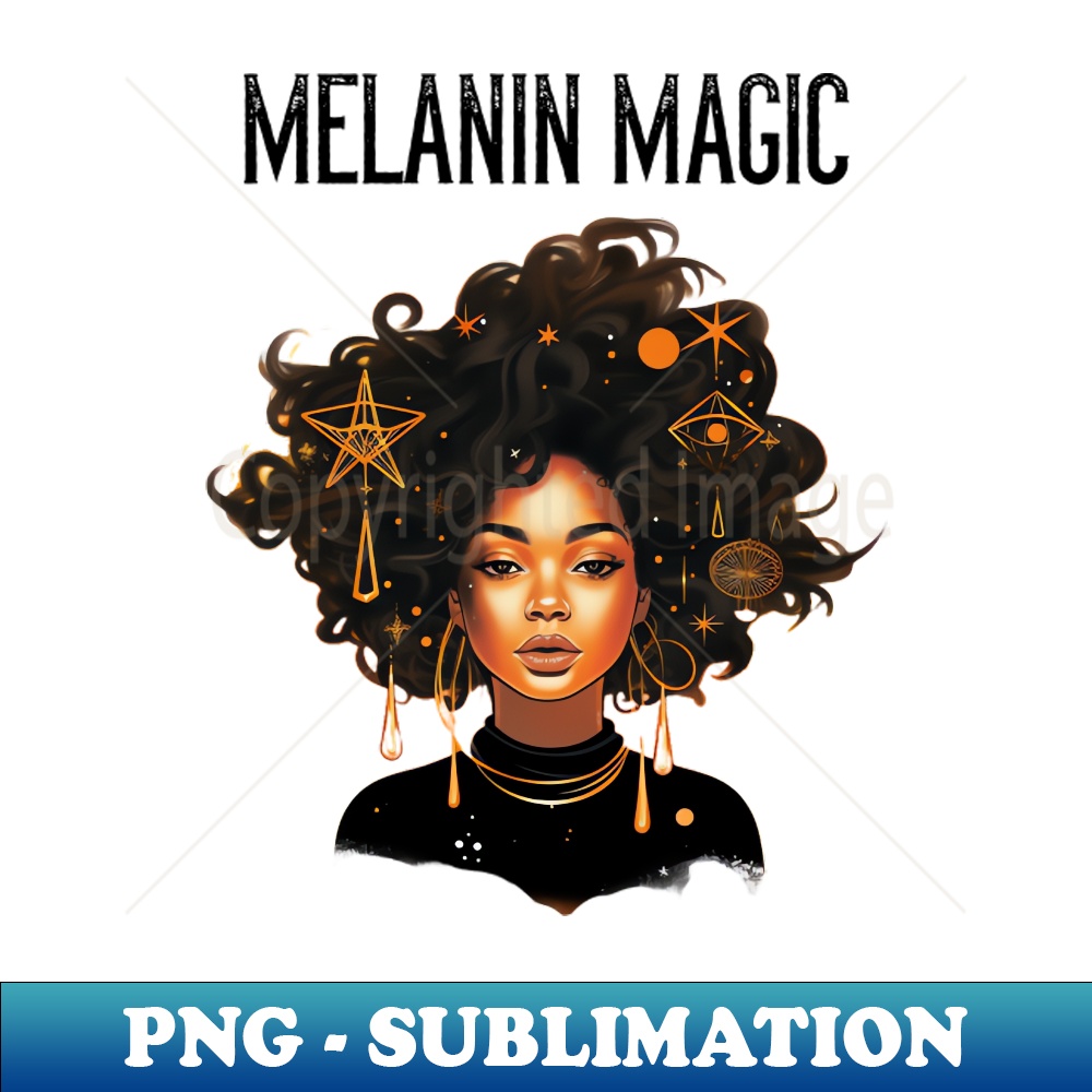 Melanin Magic - PNG Transparent Digital Download File for Su - Inspire ...