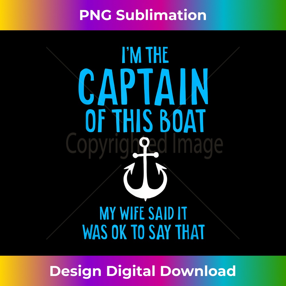 Funny Captain Of The Boat - Innovative PNG Sublimation Desig | Inspire ...