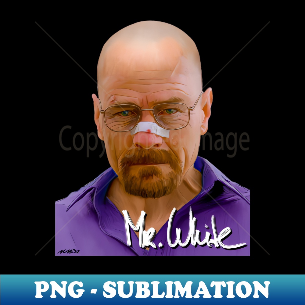 Breaking Bad - Mr White signed portrait - Signature Sublimat | Inspire ...