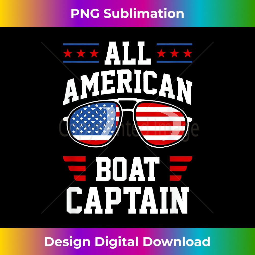 All-American Boat Captain - Patriotic USA Boat Captain - Cra | Inspire ...