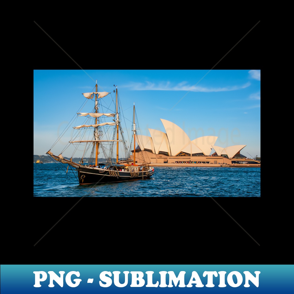 Southern Swan Sailing Ship Sydney Harbour Australia - Digita | Inspire ...