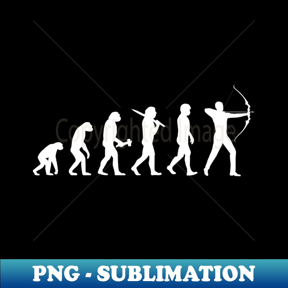 Archery Archer Evolution Bow Arrow Gift Present - Exclusive | Inspire ...