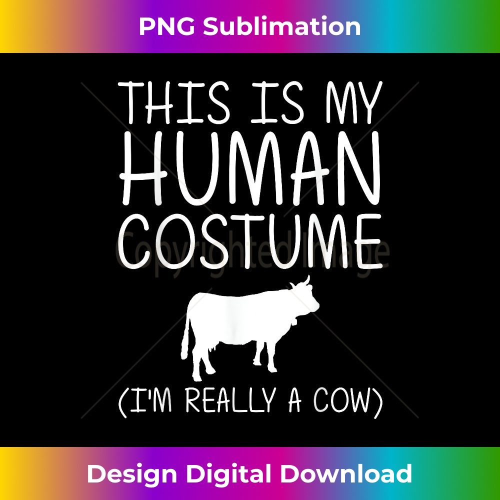 Cow Easy Halloween Human Costume Heifer Farm Cattle DIY Gift - Inspire ...