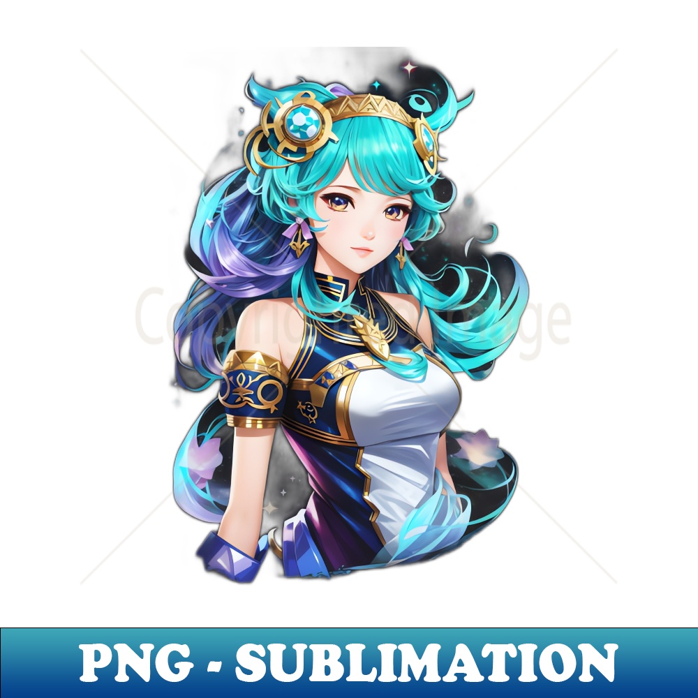 Cosmic Rebirth Transcendent AI Anime Character Art in Ophiuc | Inspire ...