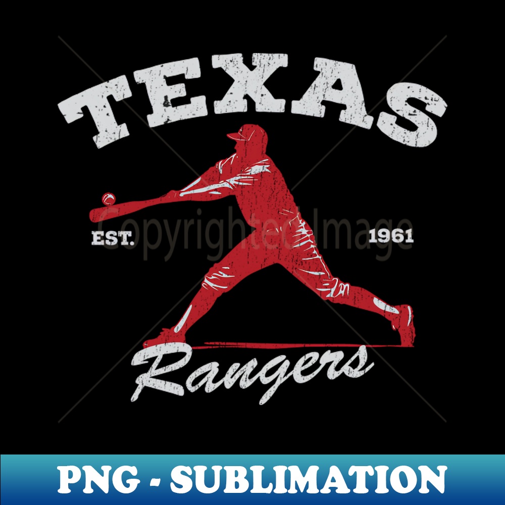 texas rangers - vintage emblem - High-Resolution PNG Sublima | Inspire ...