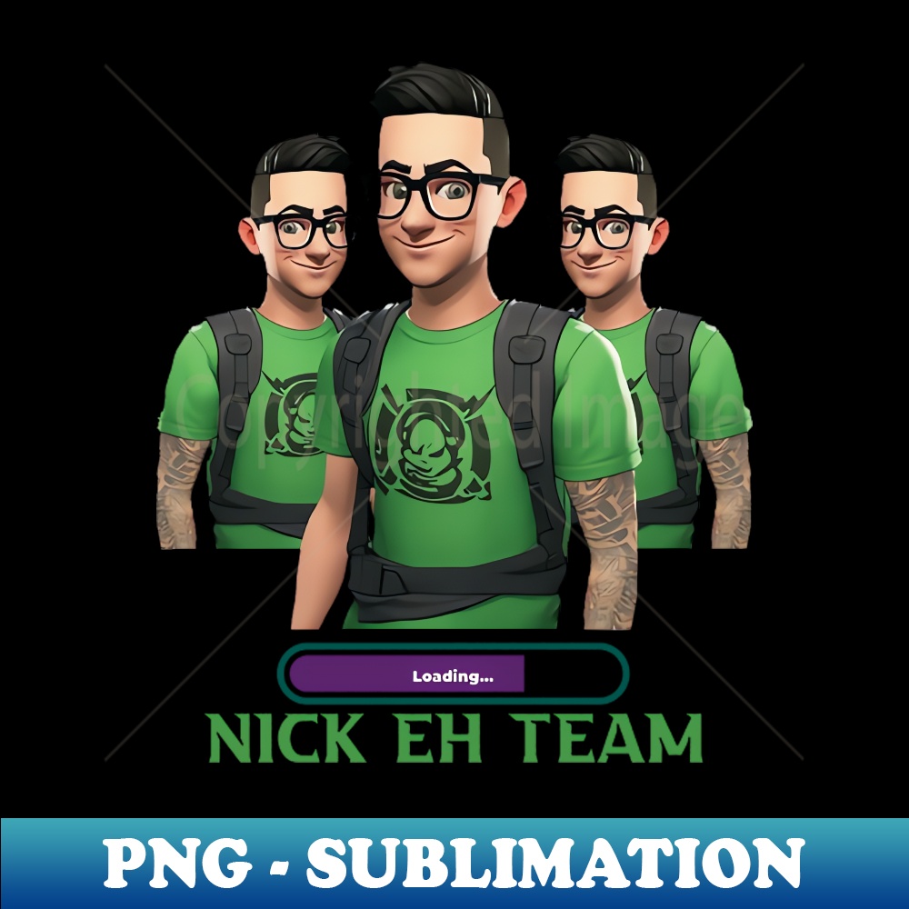 Nick Eh 30 Gaming Guru - Vintage Sublimation PNG Download - | Inspire ...