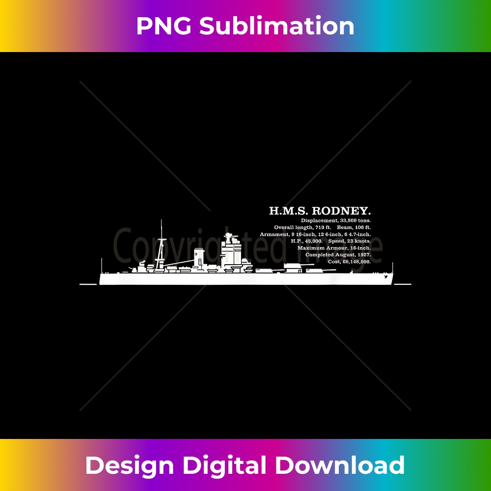 HMS Rodney British Battleship Infographic Diagram - Futurist | Inspire ...