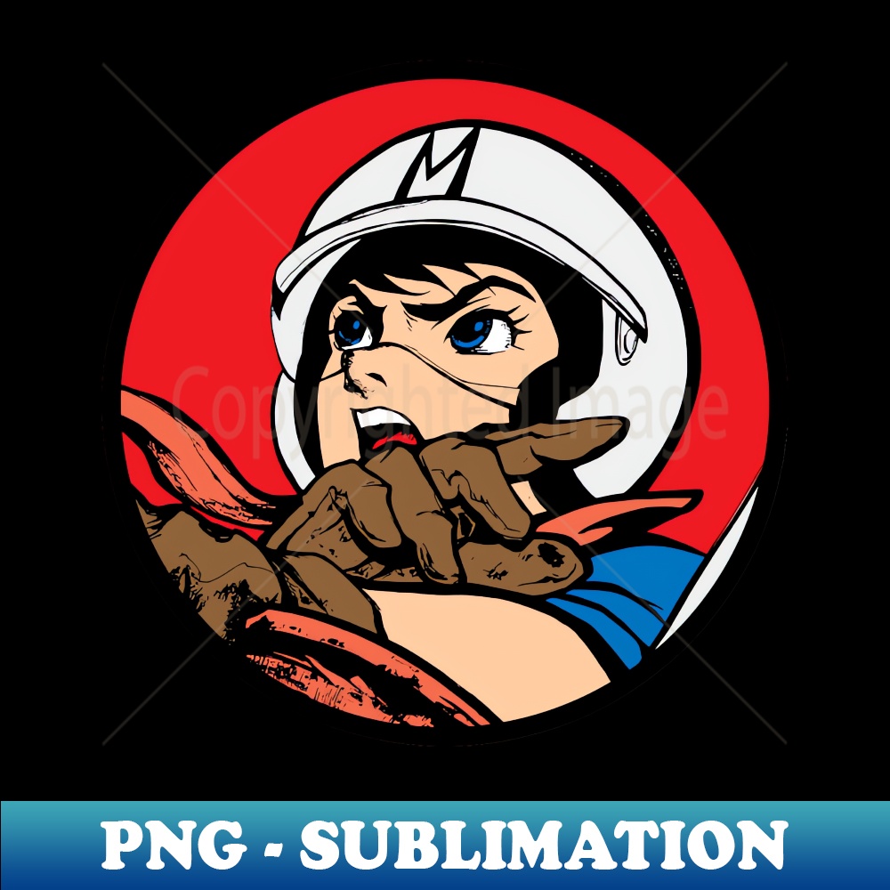 Speed Racer Retro Classic coloring - Professional Sublimatio | Inspire ...