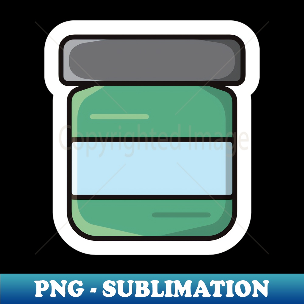 Cosmetic Cream Bottle Sticker vector illustration Beauty and - Inspire ...