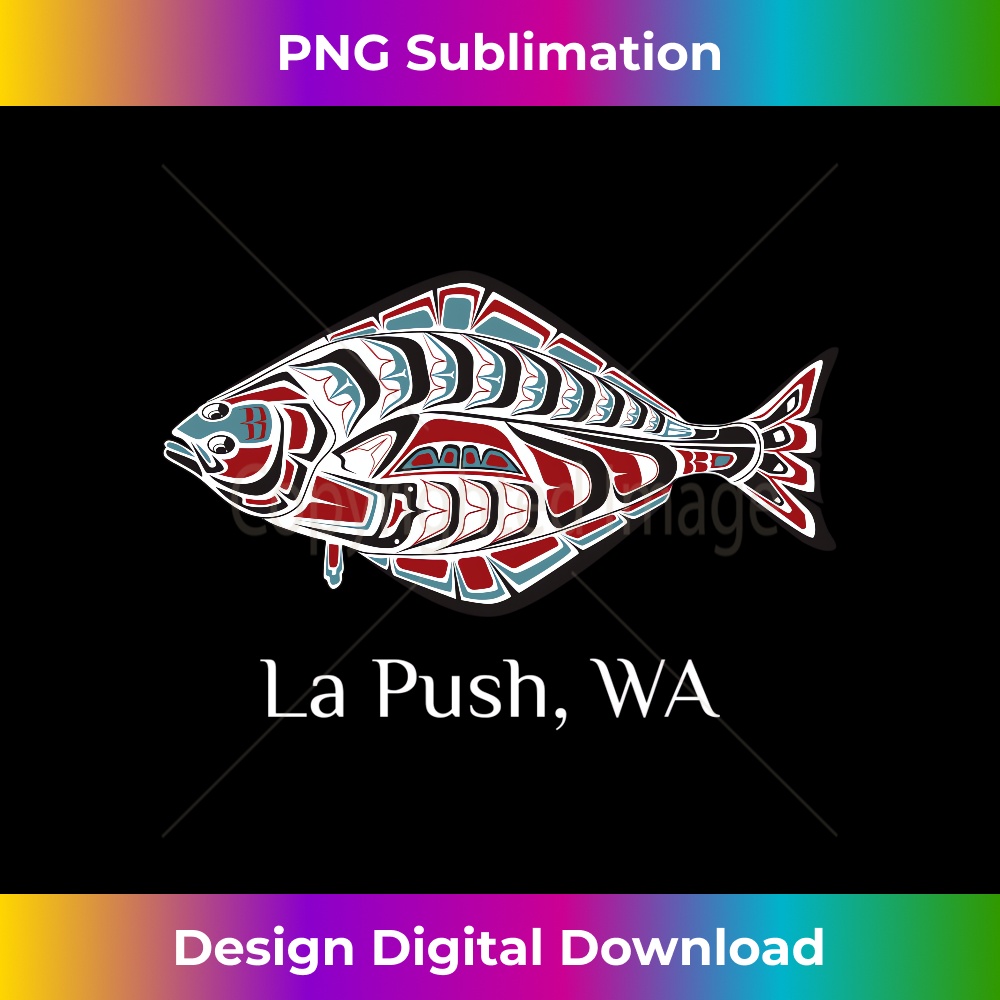 La Push Washington PNW Art Native American Halibut Tribal Lo | Inspire ...