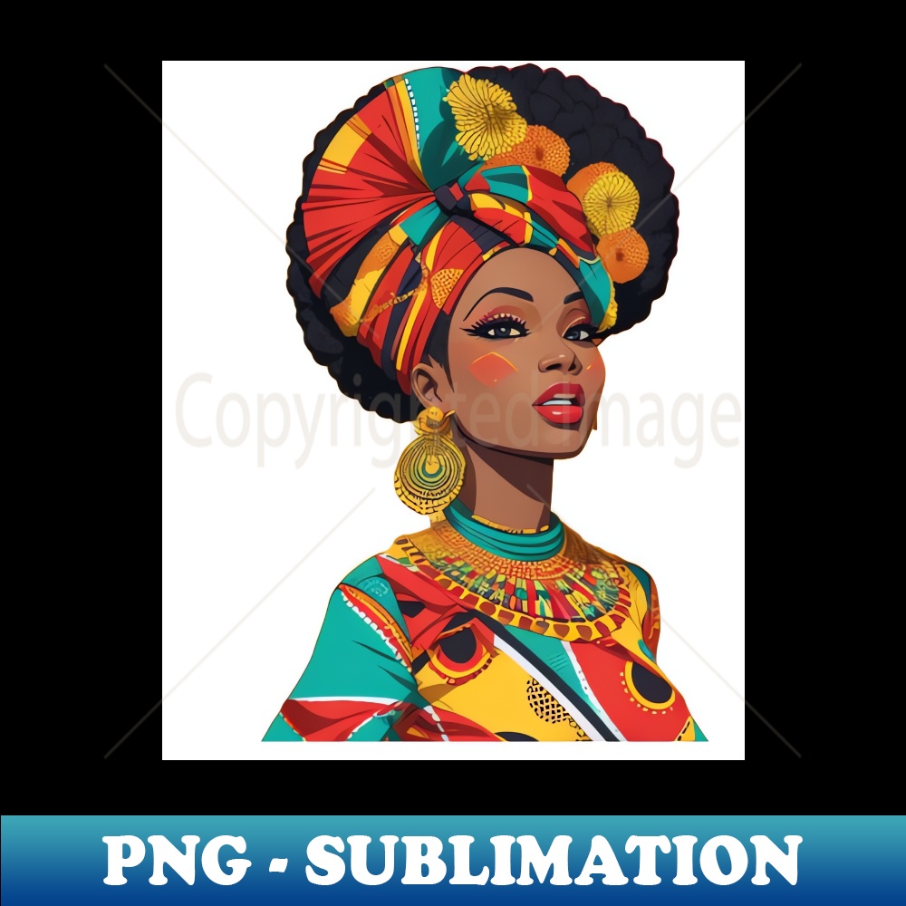 Afrocentric Queen - Professional Sublimation Digital Downloa - Inspire ...