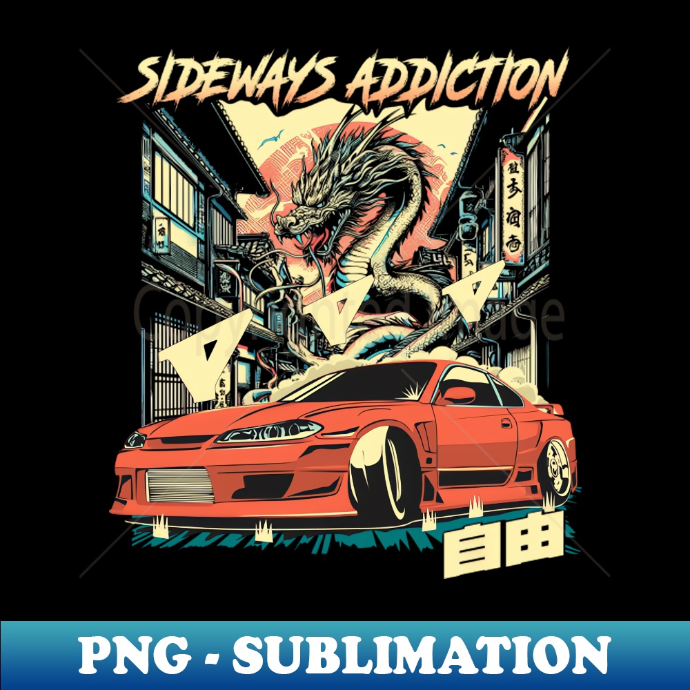 Nissan Silvia s15 - High-Resolution PNG Sublimation File - B | Inspire ...