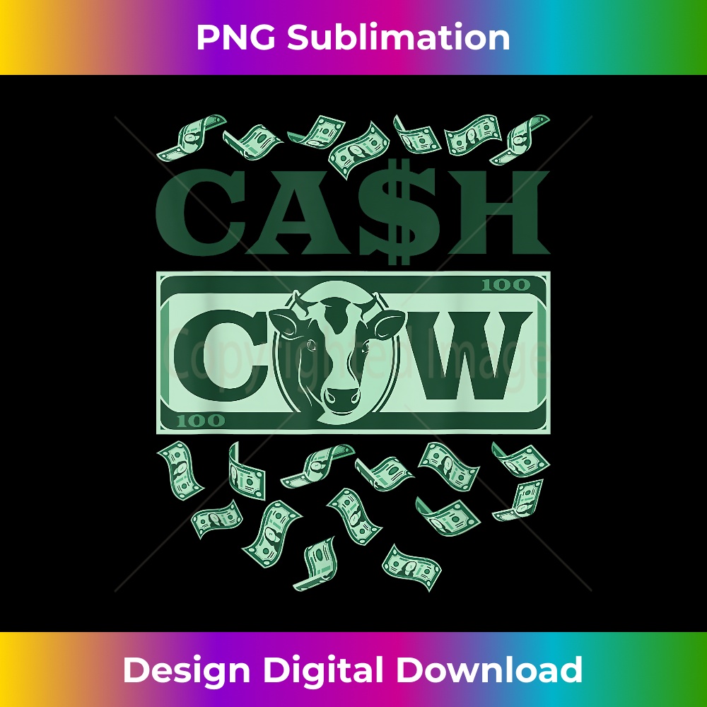 Cash Cow Dollar Bill Farm Farmer Heifer Steer Cattle - Delux | Inspire ...