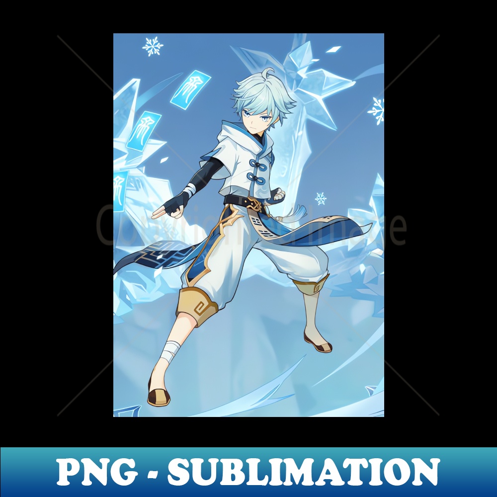 Chongyun Genshin Impact - Creative Sublimation PNG Download | Inspire ...
