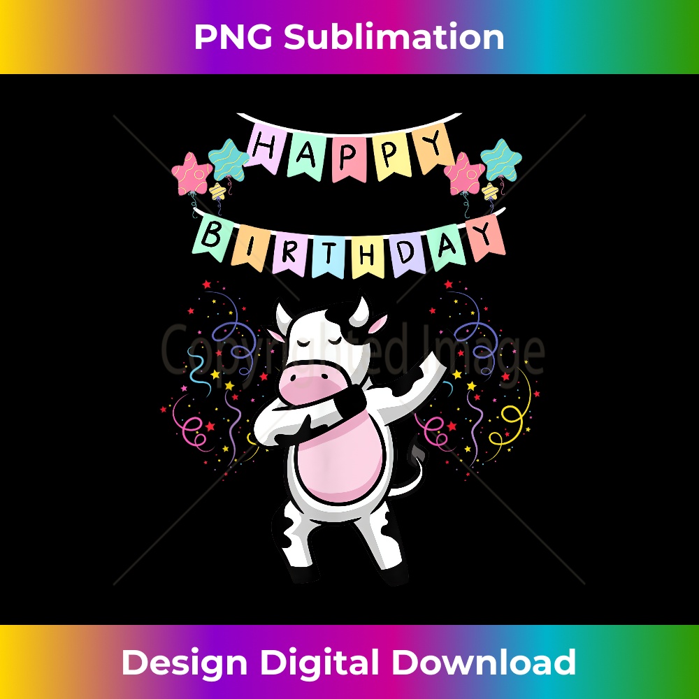 Girls 7th, 8th, 9th, 10th, Dabbing Cow Happy Birthday - Besp | Inspire ...