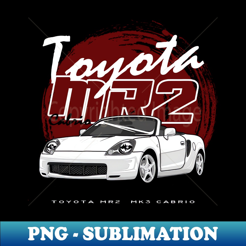 Toyota MR2 MK3 MRS JDM Car - PNG Transparent Digital Downloa - Inspire ...