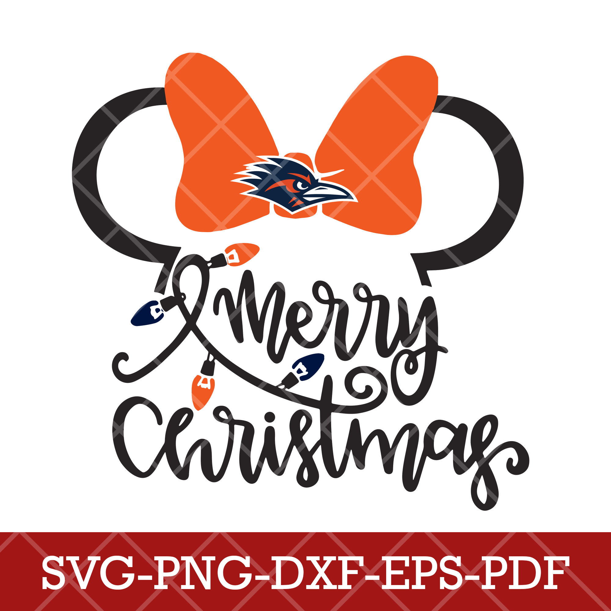 UTSA Roadrunners_mickey NCAA 10,NCAA SVG,DXF,EPS,PNG,for cri | Inspire ...