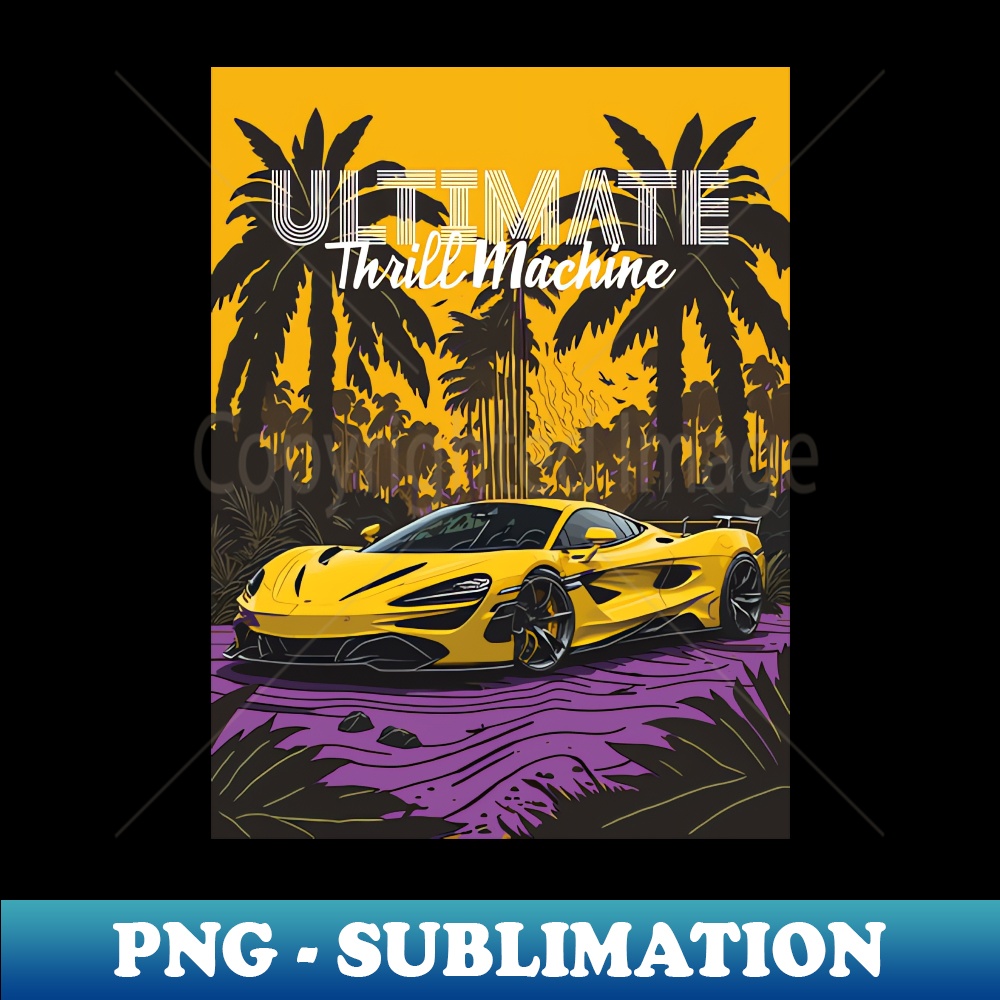 Ultimate Thrill Machine - Vintage Sublimation PNG Download - - Inspire ...