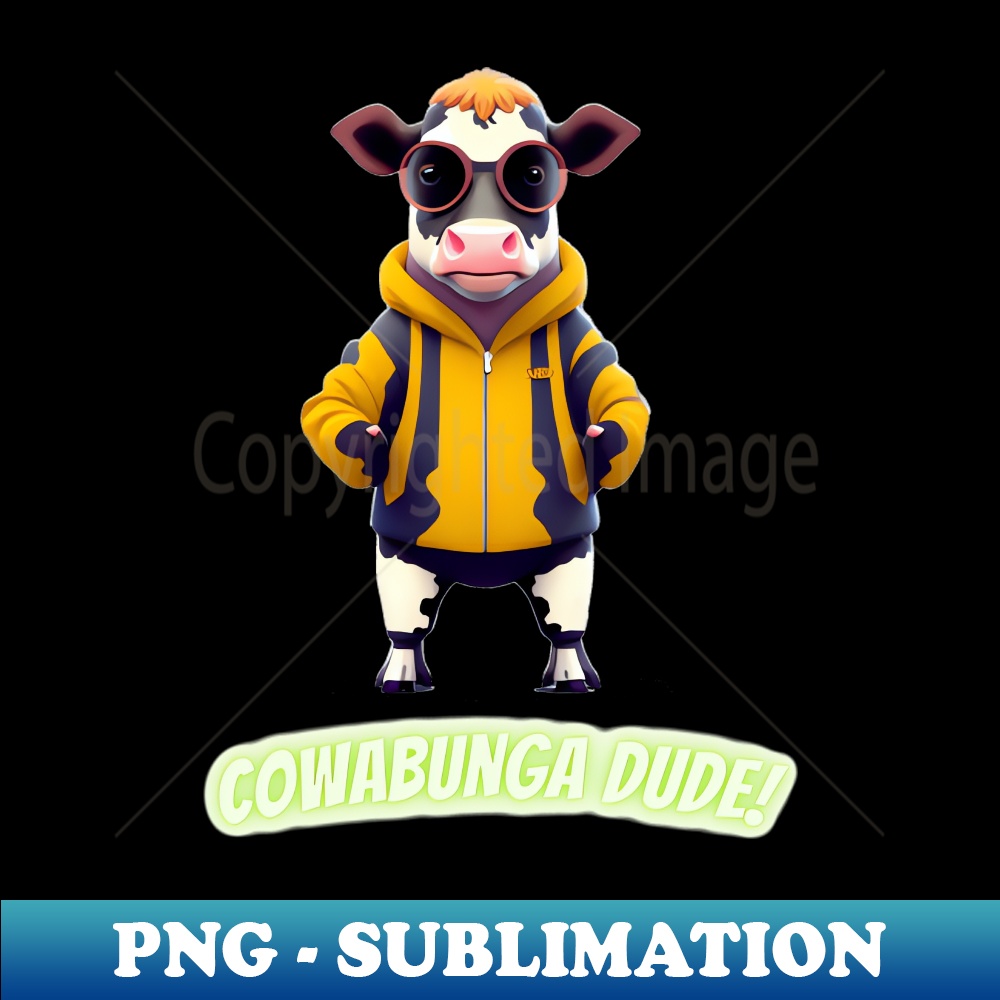 Cowabunga Dude Original - Exclusive PNG Sublimation Download | Inspire ...