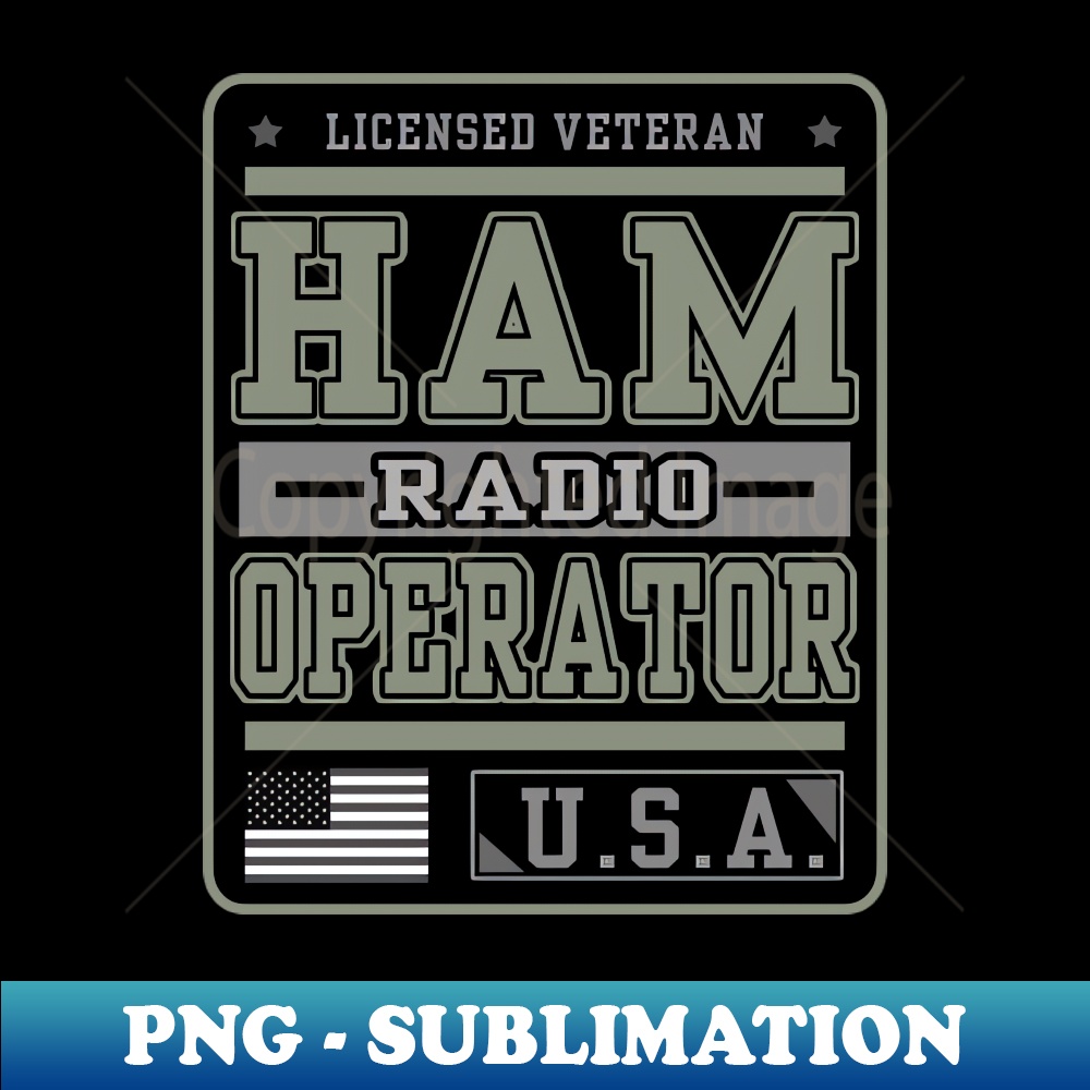 Licensed American Ham Radio Operator - PNG Transparent Digit | Inspire ...