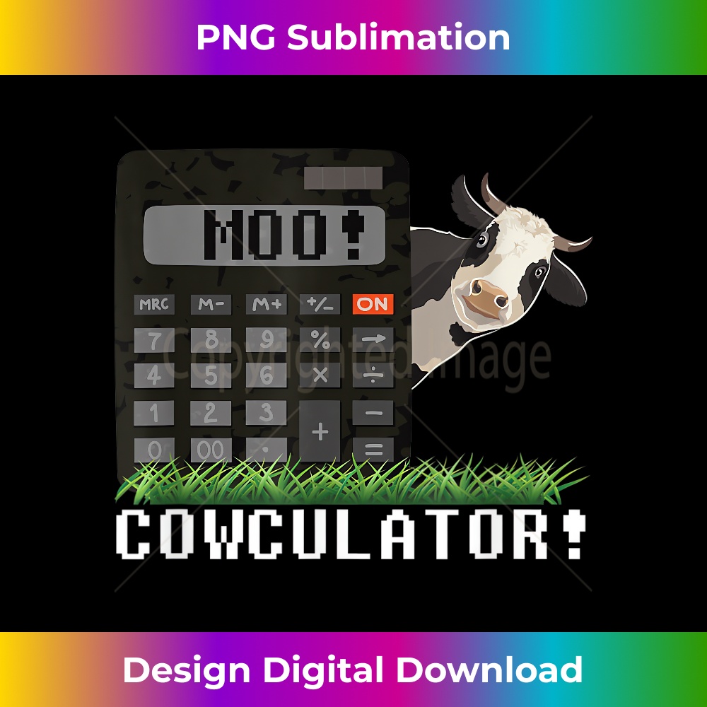 Funny Cowculator Calculator Mathematician Moo Cow - Sophis | Inspire Uplift