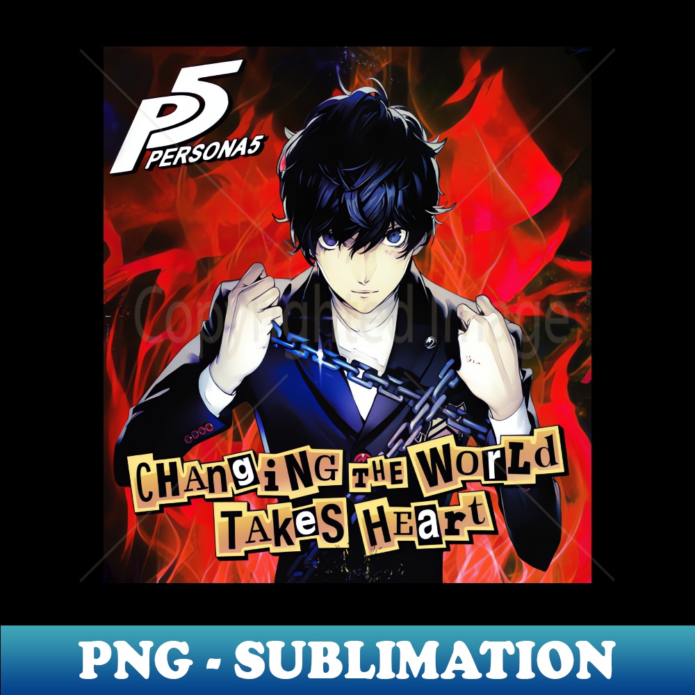 Persona 5 - PNG Transparent Digital Download File for Sublim | Inspire ...