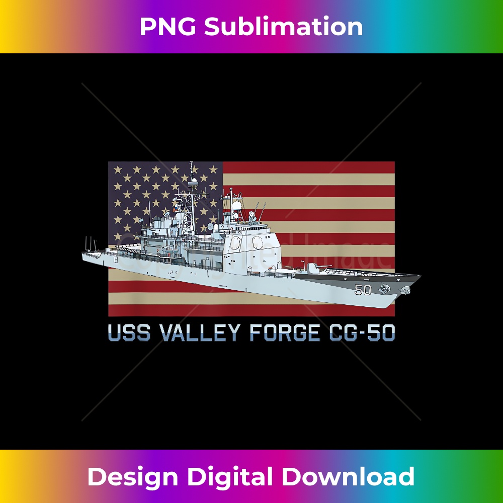 USS Valley Forge CG-50 Ship Diagram American Flag - Luxe Sub | Inspire ...