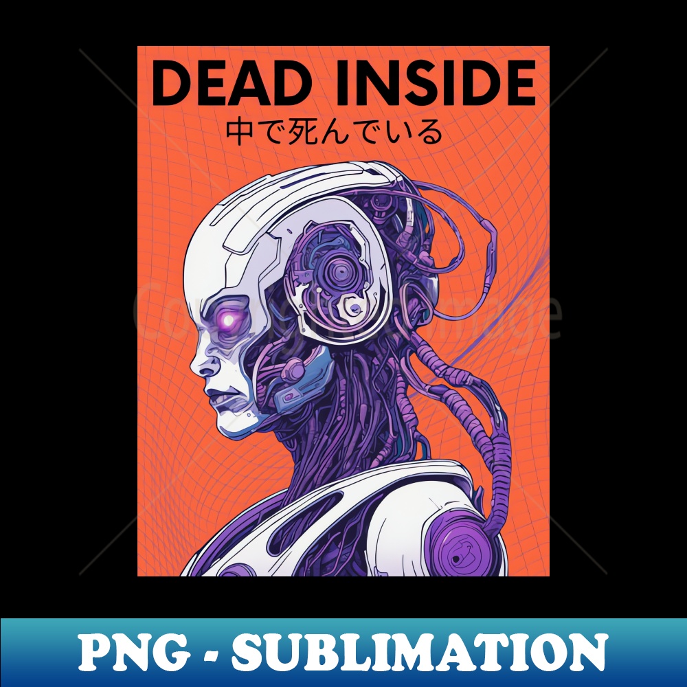 Dead Inside cyberpunk aesthetic cyborg - Unique Sublimation - Inspire ...