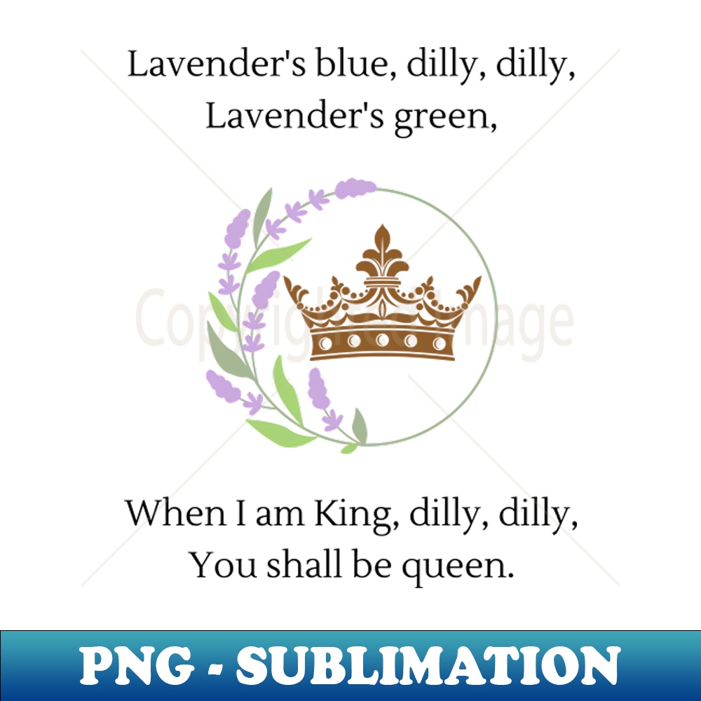 Lavenders blue dilly dilly nursery rhyme - Exclusive PNG Sub | Inspire ...