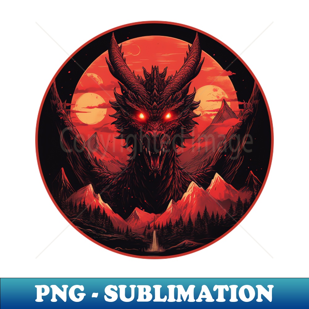 Red Dragon - Professional Sublimation Digital Download - Vib | Inspire ...