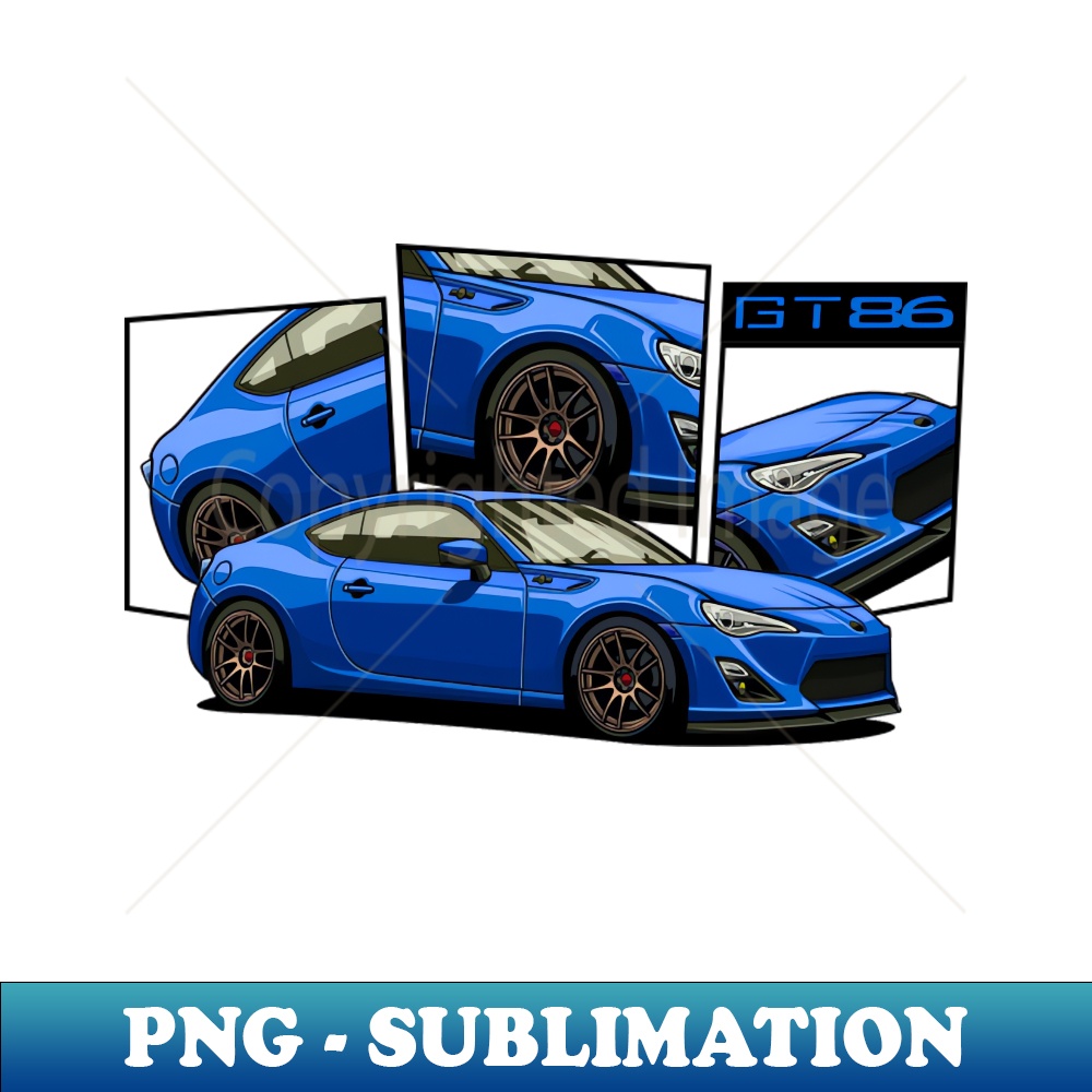 Toyota GT86 JDM Car - Signature Sublimation PNG File - Perfe | Inspire ...