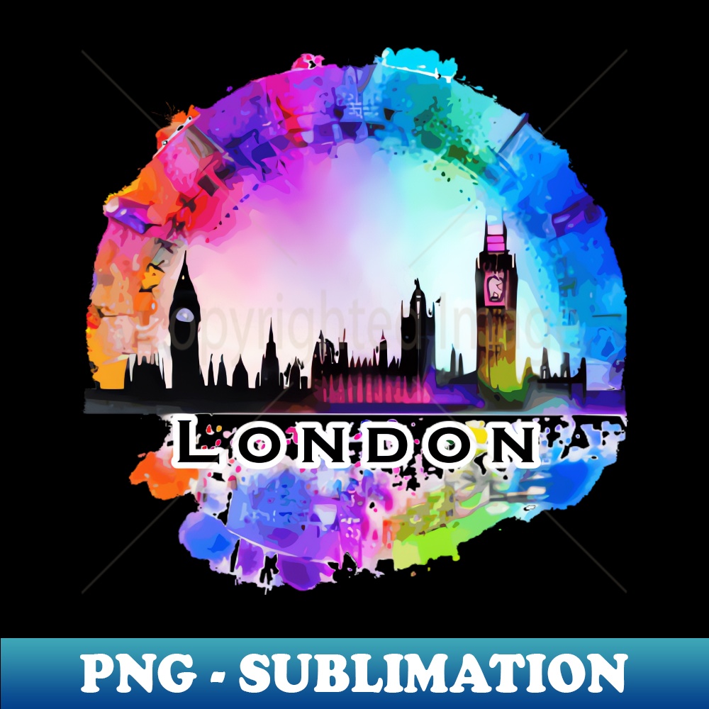 London skyline - PNG Transparent Digital Download File for S - Inspire ...