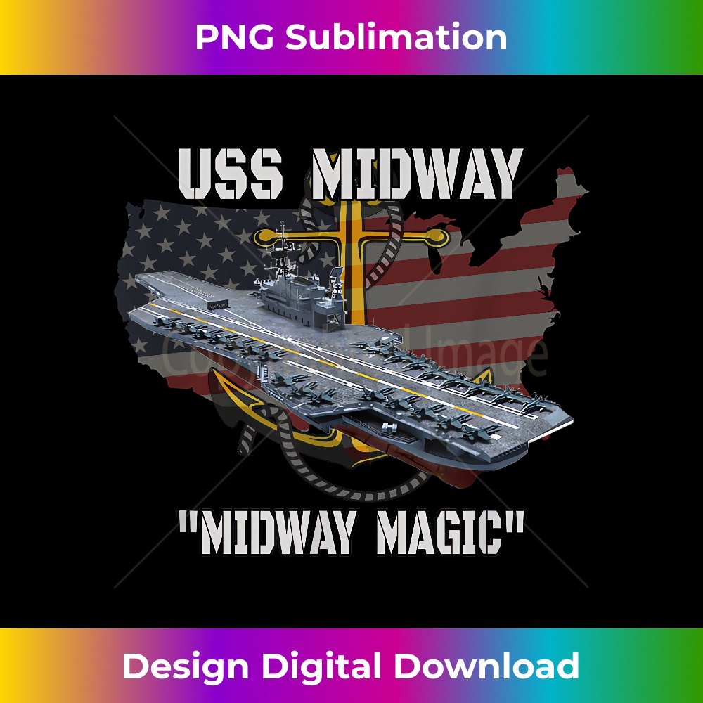 Aircraft Carrier USS Midway CVA-41 CVB-41 Veteran Sailor Dad | Inspire ...