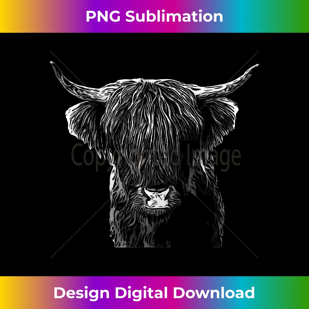 Cool Highland Cow Design For Highland Cattle Lover - Sophist - Inspire ...